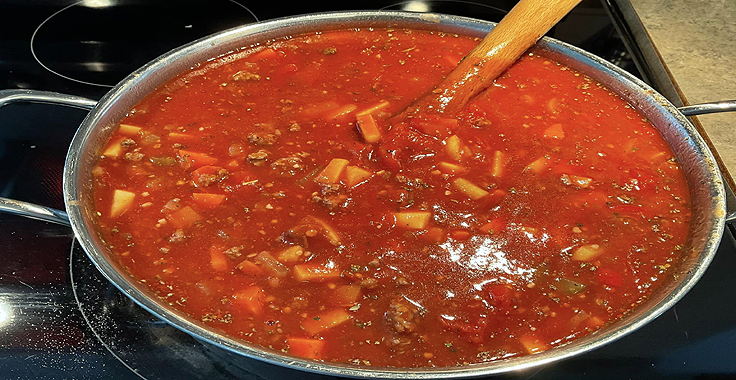 Soupe au Boeuf Haché - Recettes de Pépére